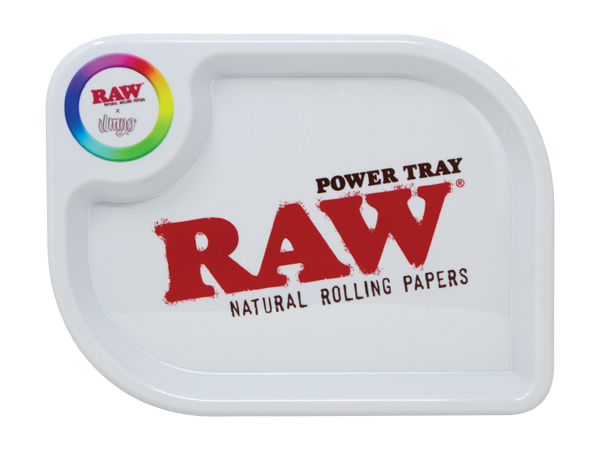 RAW Power Tray - Bluetooth RBG Rolling Tray - Vape Central Group